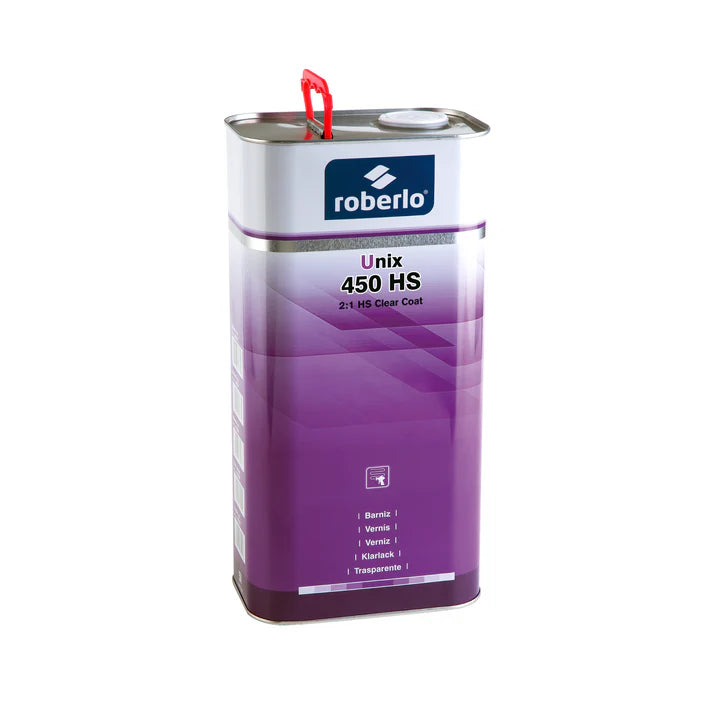 Roberlo Unix 450HS 2:1 2K Clear 5L – Spraypainters Warehouse
